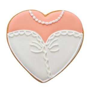 Heart Premium Valentine Cookie Cutter, 4" Made in USA by Ann Clark