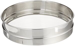 winco, 12 sieves, inch, stainless steel