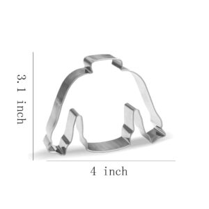 4 inch Ugly Sweater Cookie Cutter – Stainless Steel