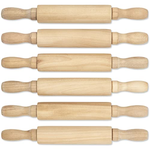 Sensationally OT - Mini Wooden Rolling Pin with a coating, this non stick rolling pin can be use for art & crafting, cooking, play doh, sensory play