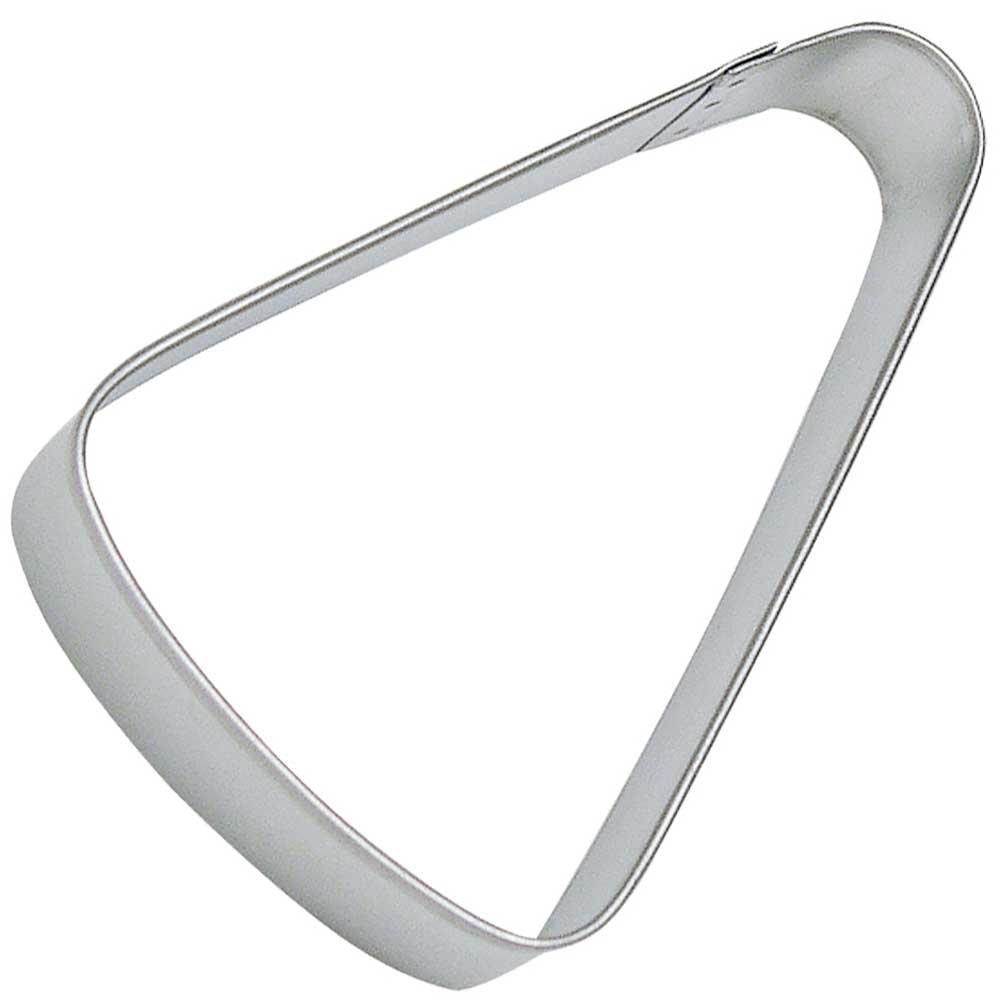 CookieCutterCom Candy Corn Cookie Cutter 3.5 Inch –Tin Plated Steel Cookie Cutters - Candy Corn Cookie Mold