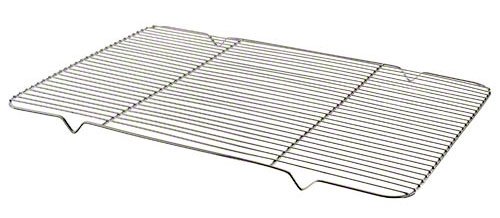 Update International 16-1/8" x 24-3/4" Rectangular Chrome-Plated Icing/Cooling Rack