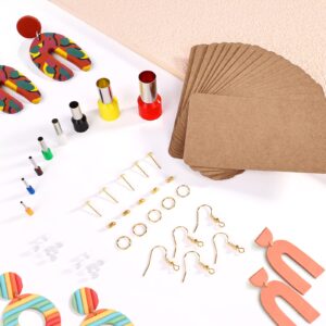 Yofuly Polymer Clay Press Machine, Polymer Clay Cutters Set for Jewelry Making, with Polymer Clay Roller Machine, Polymer Clay Extruder, 40 Circle Shape Cutters and 120 Earrings Accessories