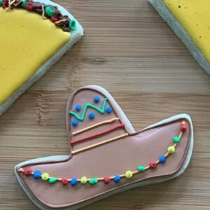 Sombrero Cookie Cutter for Mexican Fiesta/Cinco de Mayo, 4.25" Made in USA by Ann Clark