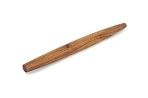 ironwood gourmet acacia wood french rolling pin, 20-inches, brown