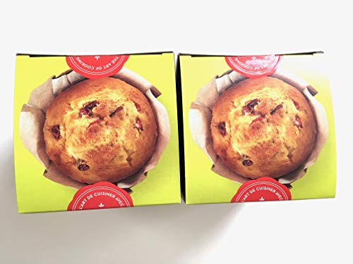 (2 Pack) Standard Lotus Baking Cups, Cupcake Liner Muffin Wrapper, 24 Pieces (12-ct/Box)