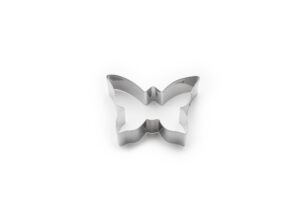 darice butterfly cookie cutter, std, silver