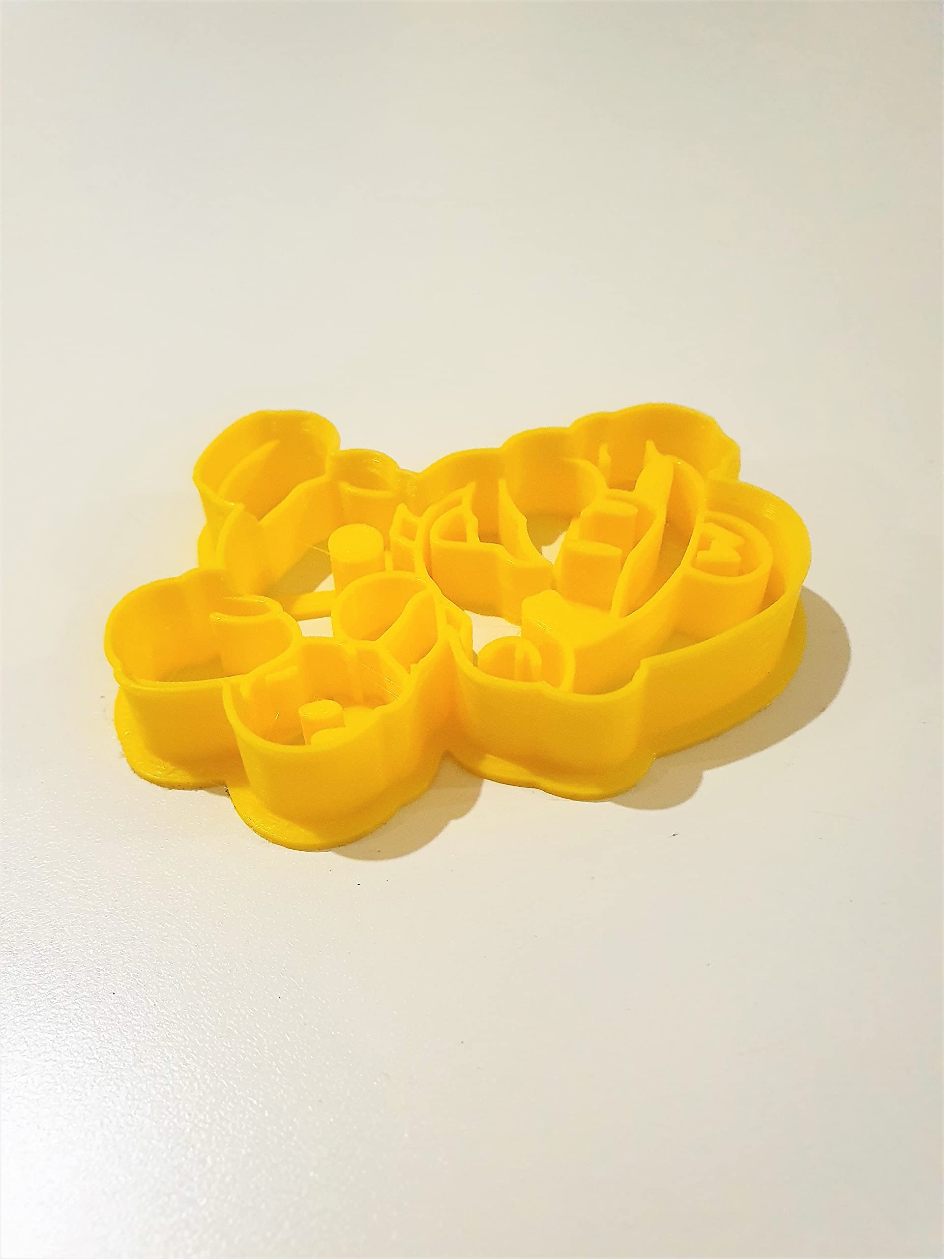 T3D Cookie Cutters Inspired By Mario Bros Cookie Cutter, Suitable for Cakes Biscuit and Fondant Cookie Mold for Homemade Treats, 3.54'' x 2.63'' x 0.55''