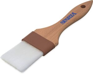 sparta 4039700 nylon wide brush, flat with nylon bristles, 2 inches, brown