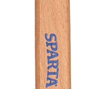 SPARTA 4037000 Boarhair Angled Pastry Brush, Basting Brush With Handle Hole, 2 Inches, Brown