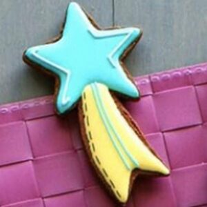 Shooting Star Cookie Cutter 4" Made in USA by Ann Clark