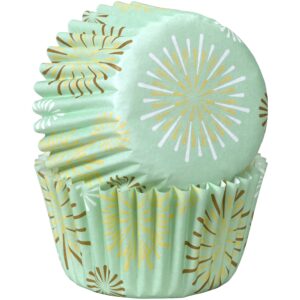 wilton 100 count mini starburst baking cups, assorted