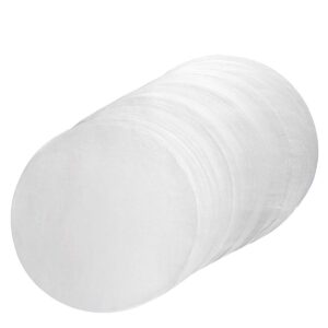 100pcs parchment paper rounds 9 inch diameter precut for baking - non-stick 9'' cake pan liner circles, perfect for cheesecake pan springform pan bundt pan steamer and air fryer