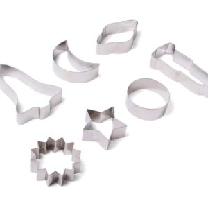 Fox Run Science Cookie Cutter Set, Astronomy Cookie Cutters, Set of 7