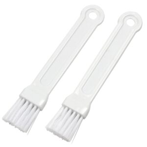 Chef Craft Select Plastic Mini Pastry Brush, 7 inches in length 1 inch width 2 piece set, White