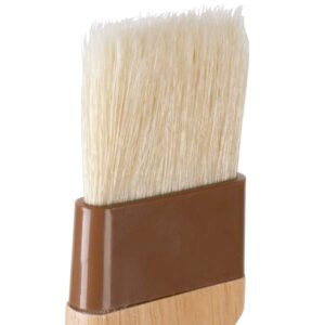 2-Inch Pastry Brush with Boar Bristles and Lacquered Hardwood Handle, Basting BBQ Marinade Brush, Kitchen/Cooking Brushes