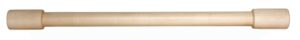 j.k. adams lovely maple wood rolling pin, 24-inches by 1-3/4-inches by 1/4-inches, off-white