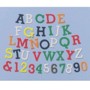 fmm upper case block alphabet & number tappit cutters set