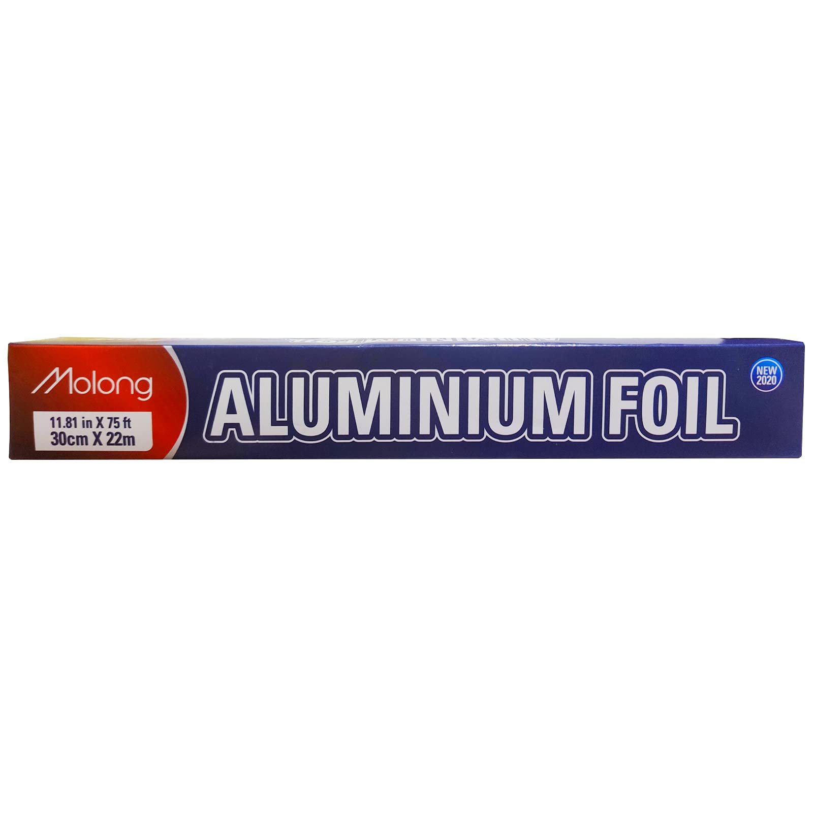 Aluminum Foil Roll 75 Feet Long Non-Stick Aluminum Foil Food Grade Foil Wrap Kitchen Suitable for Cooking, Roasting, Baking,BBQ and Family Parties