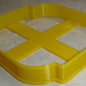 TOY BUILDING BLOCK HEAD OUTLINE COOKIE CUTTER MADE IN USA PR2525