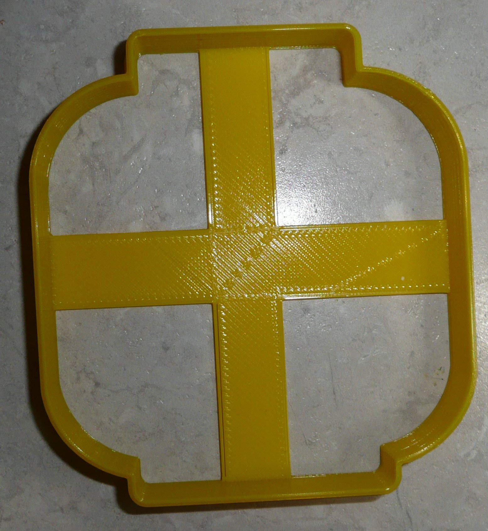 TOY BUILDING BLOCK HEAD OUTLINE COOKIE CUTTER MADE IN USA PR2525