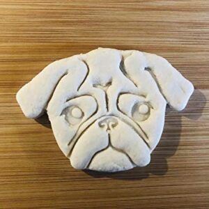 Pug Cookie Cutter and Dog Treat Cutter - Dog Face