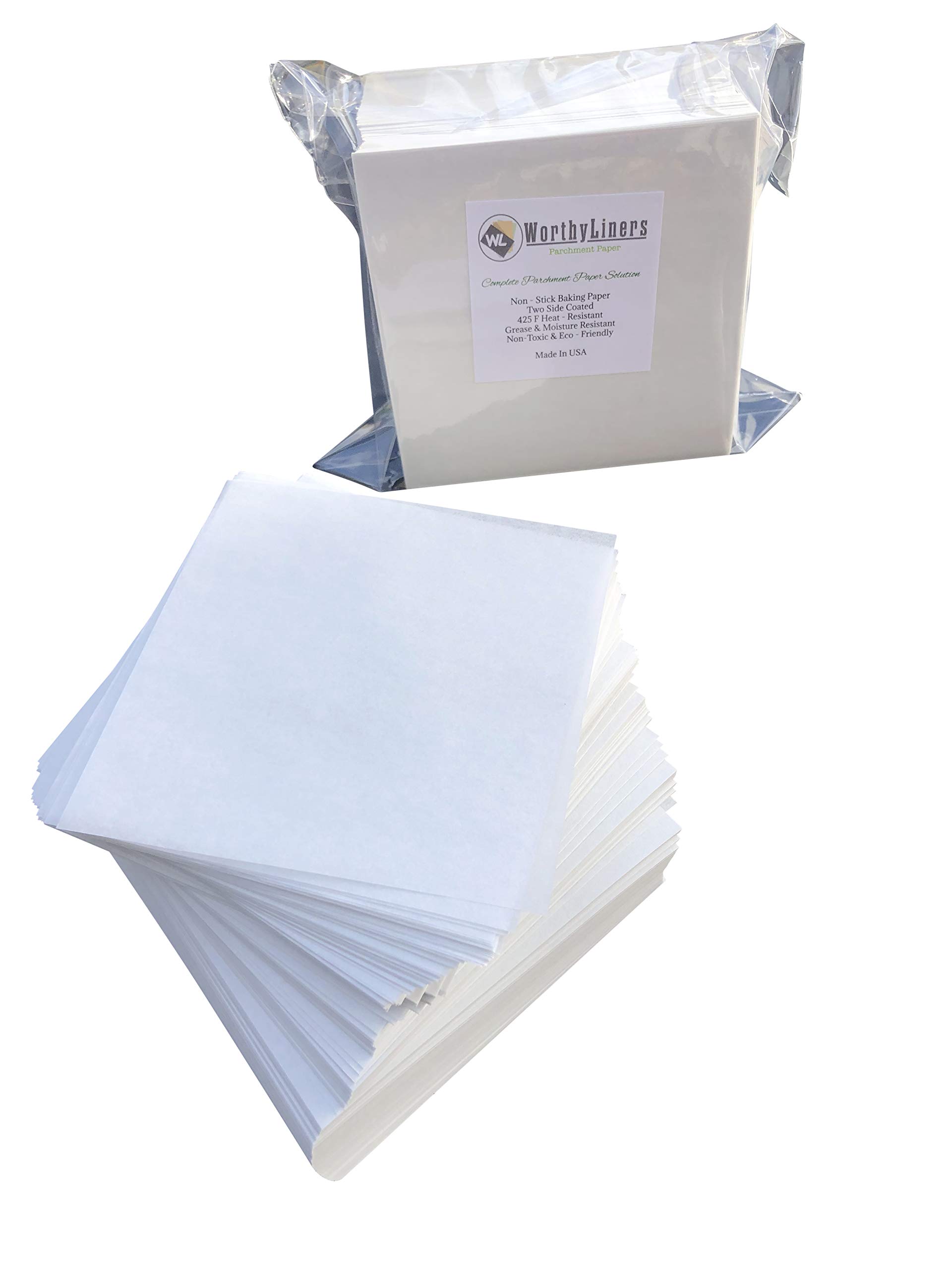 Worthy Liners Parchment Paper Squares 3 X 3 1000 Sheets