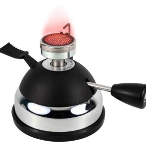 BLUEFIRE Butane Mini Burner for Tabletop Coffee Siphon Syphon/w Furnace Stand and Assembly Rack Ceramic Windproof Torch Head Portable Cooking Stove Espresso Maker Chafing Soup Tureens Fondue Bunsen