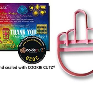 Middle Finger Cookie Cutter (4 inch)