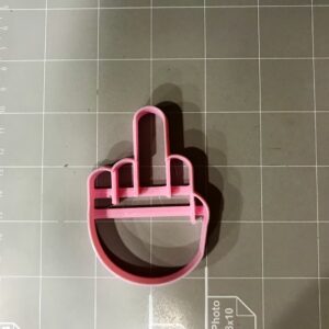 Middle Finger Cookie Cutter (4 inch)