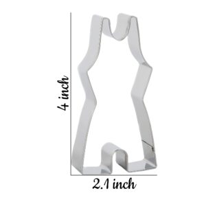 Wrestling Uniform Cookie Cutter - LARGE - 4 Inches