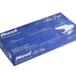 Marcal Deli Wrap Interfolded Wax Paper. Dry Waxed Food Liner Junior Size, 10 Inch by 8 Inch. 500 Total Sheets