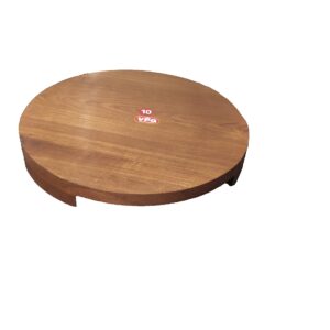 Yadnesh Wooden Rolling Board & Roller,Sagwan Wood, Chakla Belan, Polpat Belan, Chapati Maker,Valentine Day Gifts