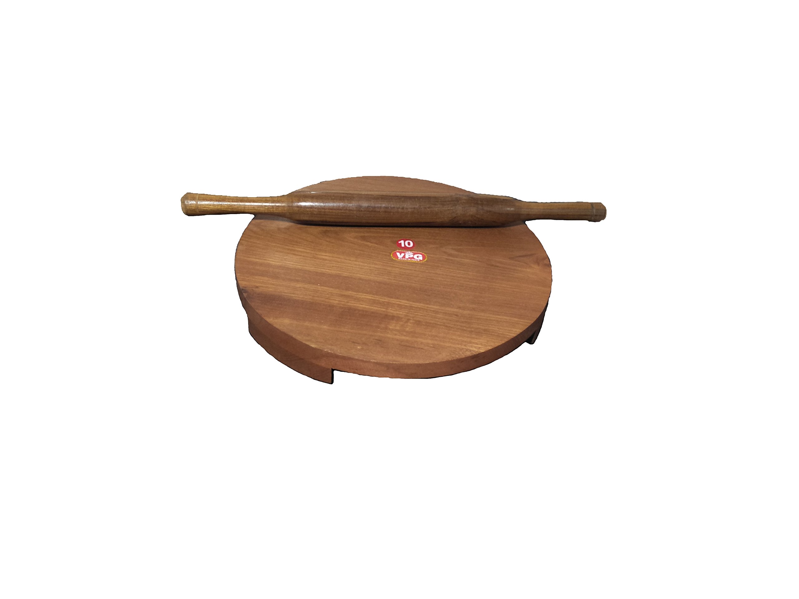 Yadnesh Wooden Rolling Board & Roller,Sagwan Wood, Chakla Belan, Polpat Belan, Chapati Maker,Valentine Day Gifts