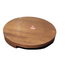 Yadnesh Wooden Rolling Board & Roller,Sagwan Wood, Chakla Belan, Polpat Belan, Chapati Maker,Valentine Day Gifts