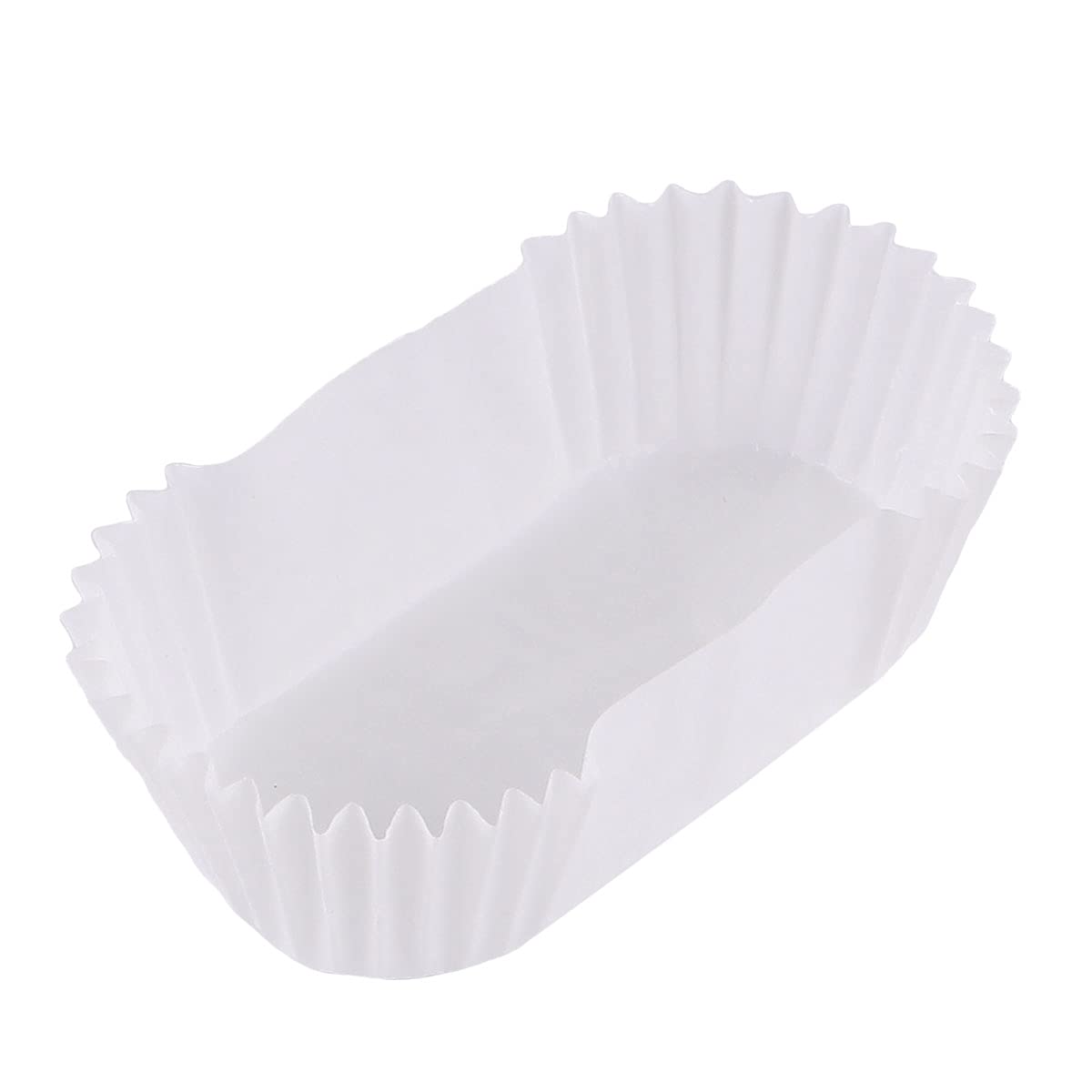 SENTOP 1000pcs Oval Paper Baking Cups, Safe Grease Proof Paper Tray High Temperature Cake Cup, Boat Shaped Cupcake Muffin Baking Cups for Muffins, Cupcakes or Mini Snacks