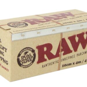 RAW Unrefined Parchment Paper Roll 100mm x 4m