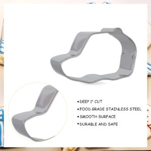 Baseball Cookie Cutters, 7 Pack Baking Molds Stainless Steel Biscuit Sandwich Cake Cutter Set Baseball Cake Decorations for Baby Shower Birthday Party Supplies Favors