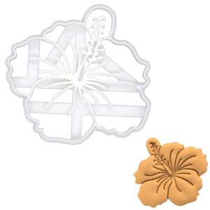 Hibiscus cookie cutter, 1 piece - Bakerlogy