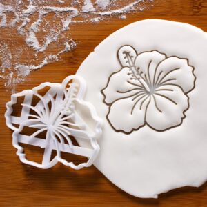 Hibiscus cookie cutter, 1 piece - Bakerlogy