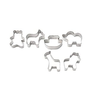 wilton mini noah's ark metal cookie cutters