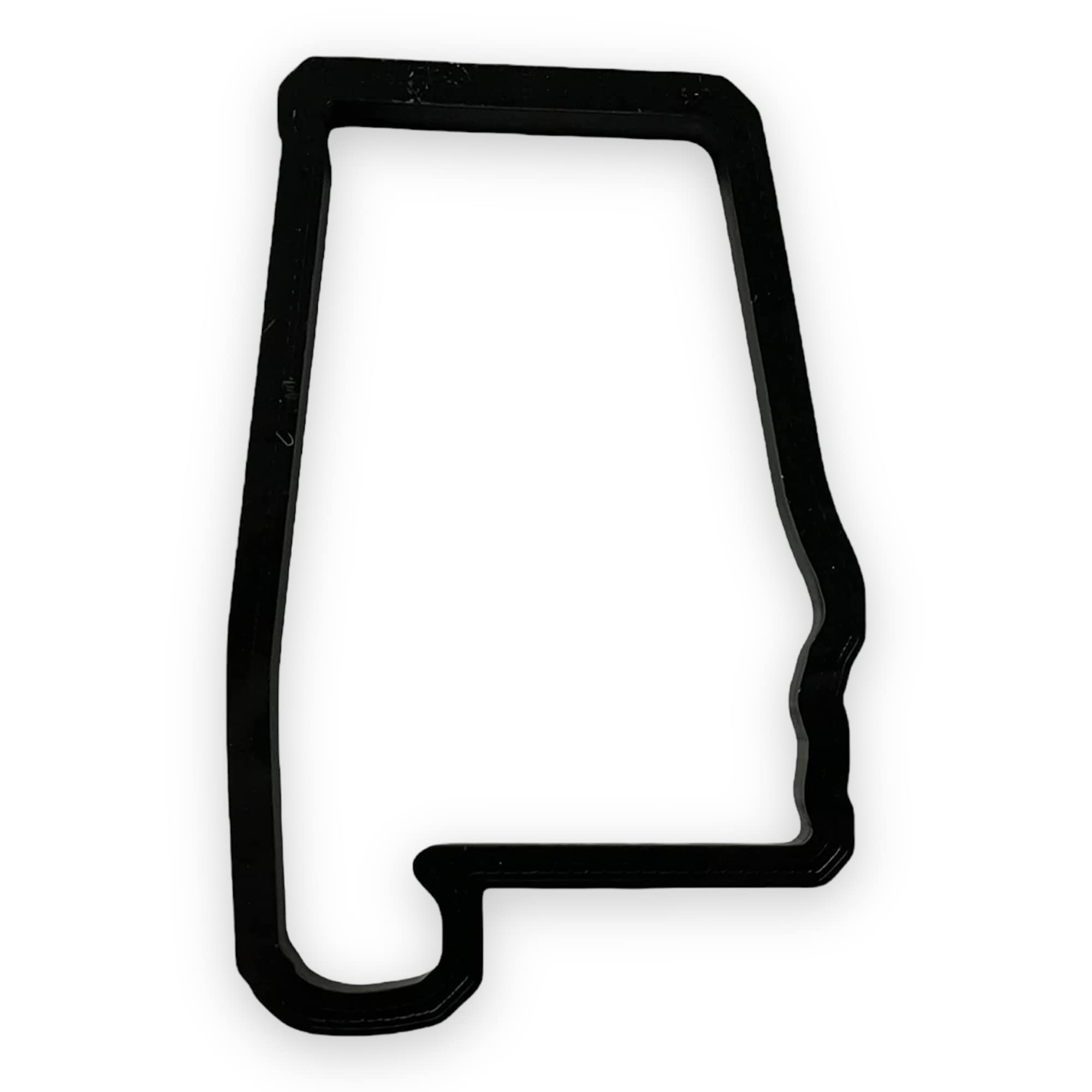 Alabama State Cookie Cutter with Easy to Push Design (4 inch)