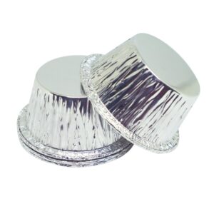 MYStar 2.6" Disposable Aluminum Foil, Mini Cupcake/Muffin Baking Cups, Pack of 150