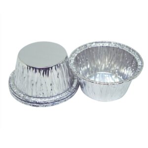 MYStar 2.6" Disposable Aluminum Foil, Mini Cupcake/Muffin Baking Cups, Pack of 150