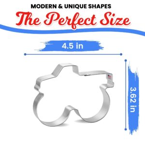 Monster Truck Cookie Cutter 5 Inch – Made in the USA – Foose Cookie Cutters Tin Plated Steel – Truck Cookie Mold