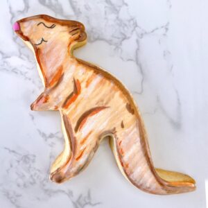 Kangaroo Cookie Cutter, 4.5" Made in USA by Ann Clark