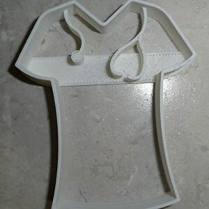 NURSE SCRUBS NURSES SHIRT DOCTOR MEDICAL PROFESSIONAL NURSING THEME COOKIE CUTTER MADE IN USA PR2180