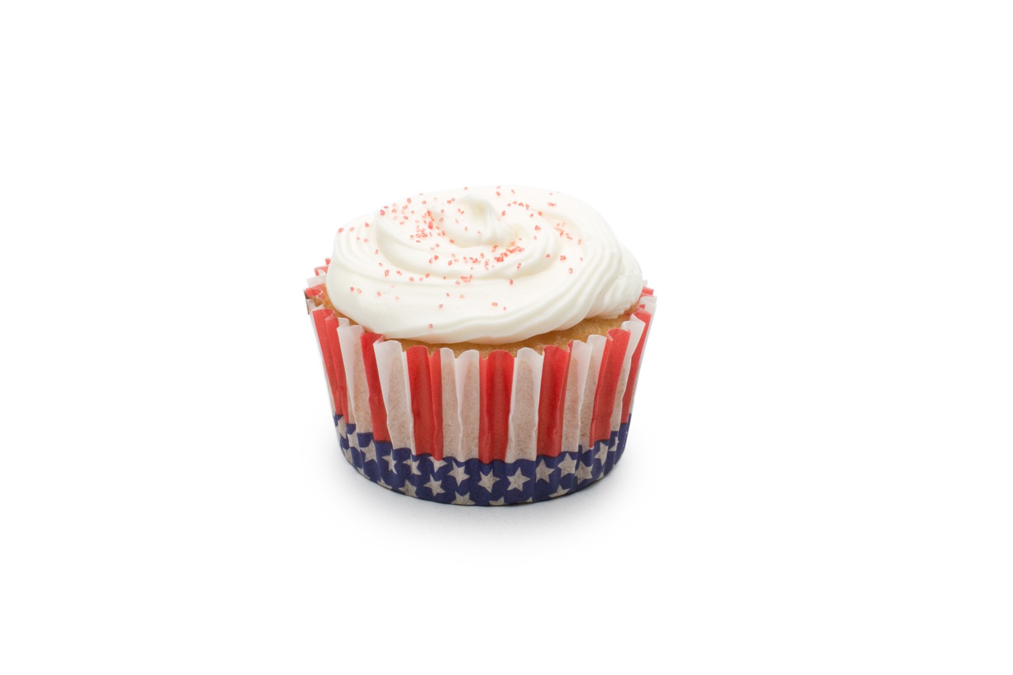 Fox Run Patriotic Bake Cup Set, 3 x 3 x 1.25 inches, Multicolored