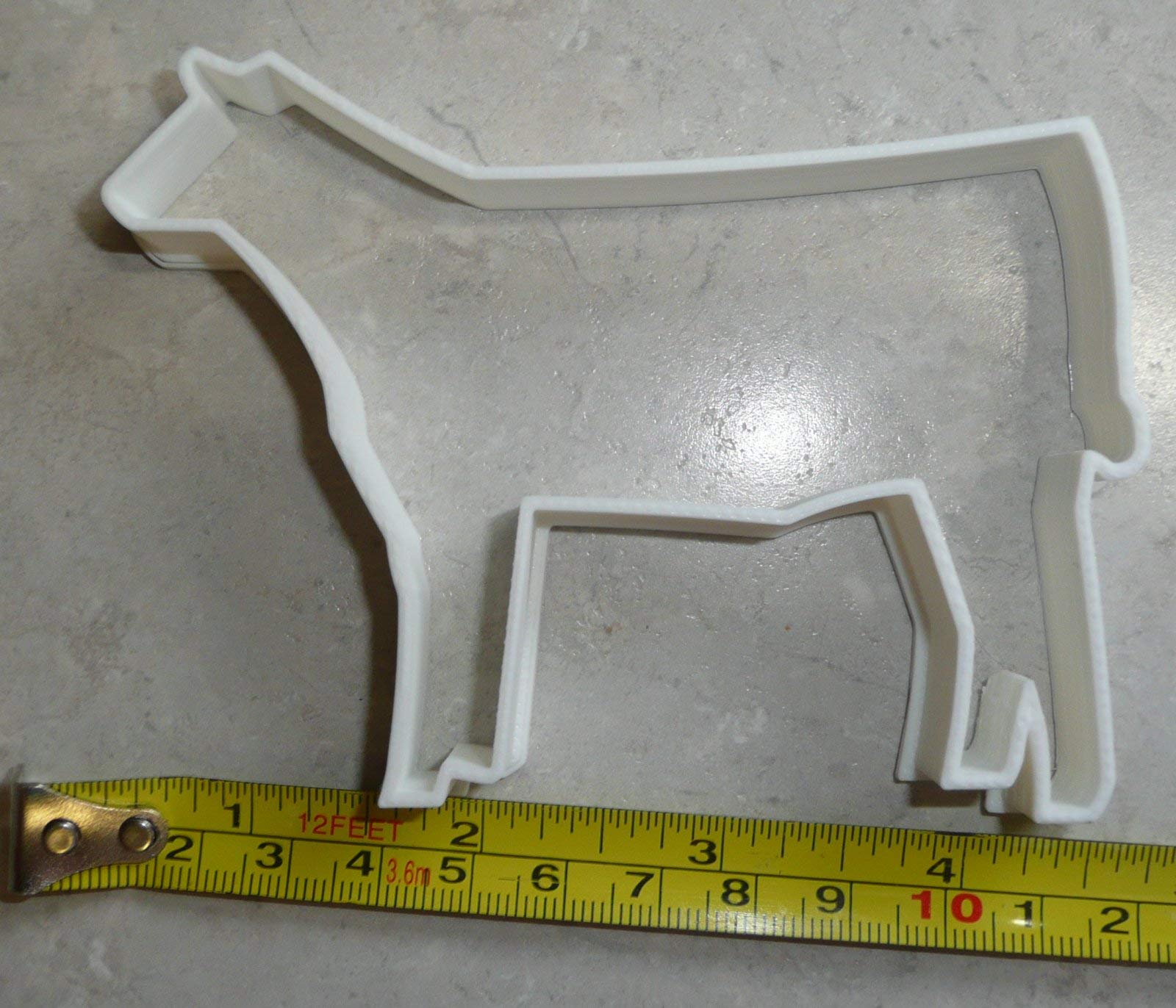 SHOW STEER HEIFER COW CATTLE FULL BODY FARM ANIMAL LIVESTOCK COOKIE CUTTER MADE IN USA PR2435