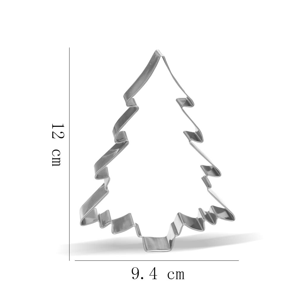 4.7 inch Christmas tree Cookie Cutter – Stainless Steel